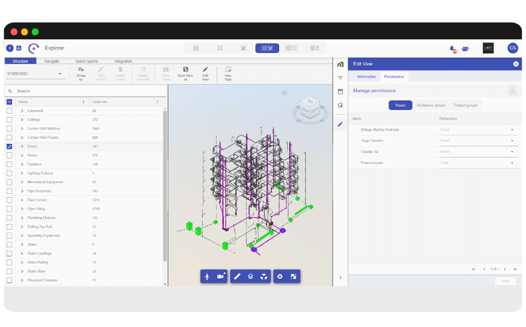 Explore your models with BIMWorkplace